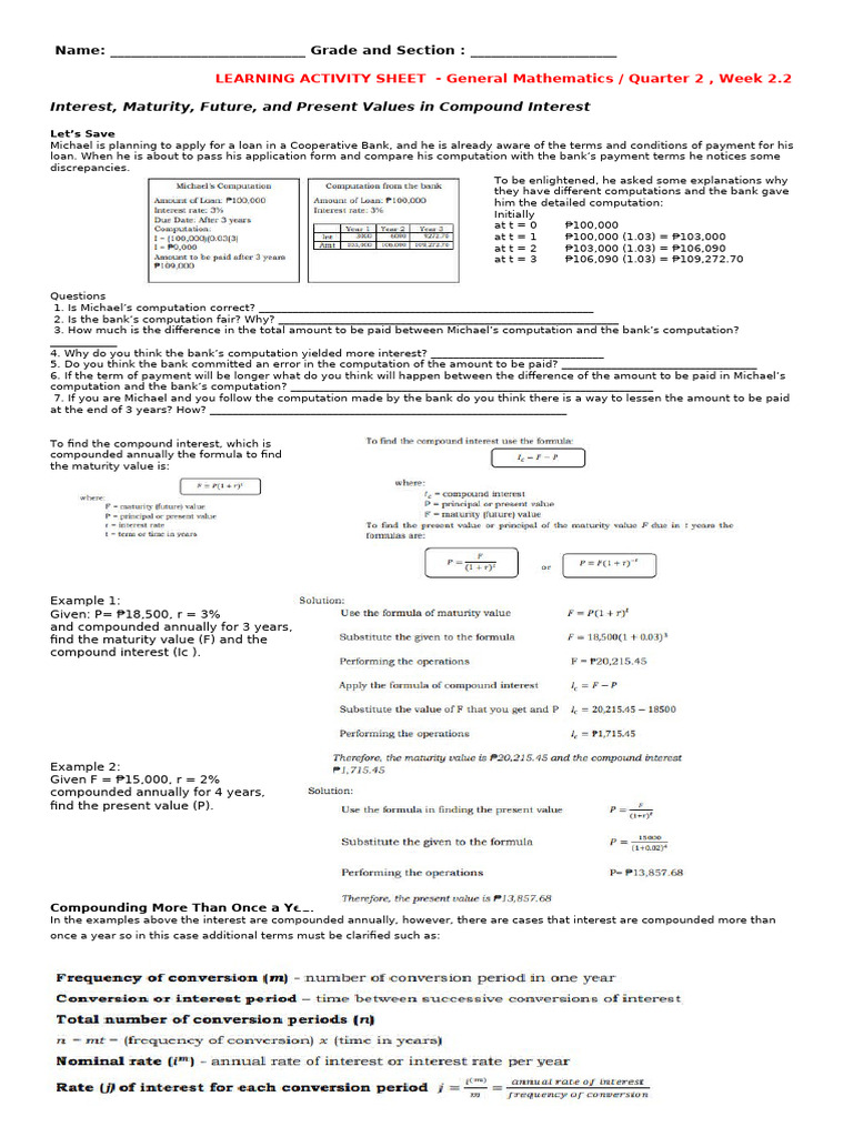 Las GM Q2 W2.2 | PDF