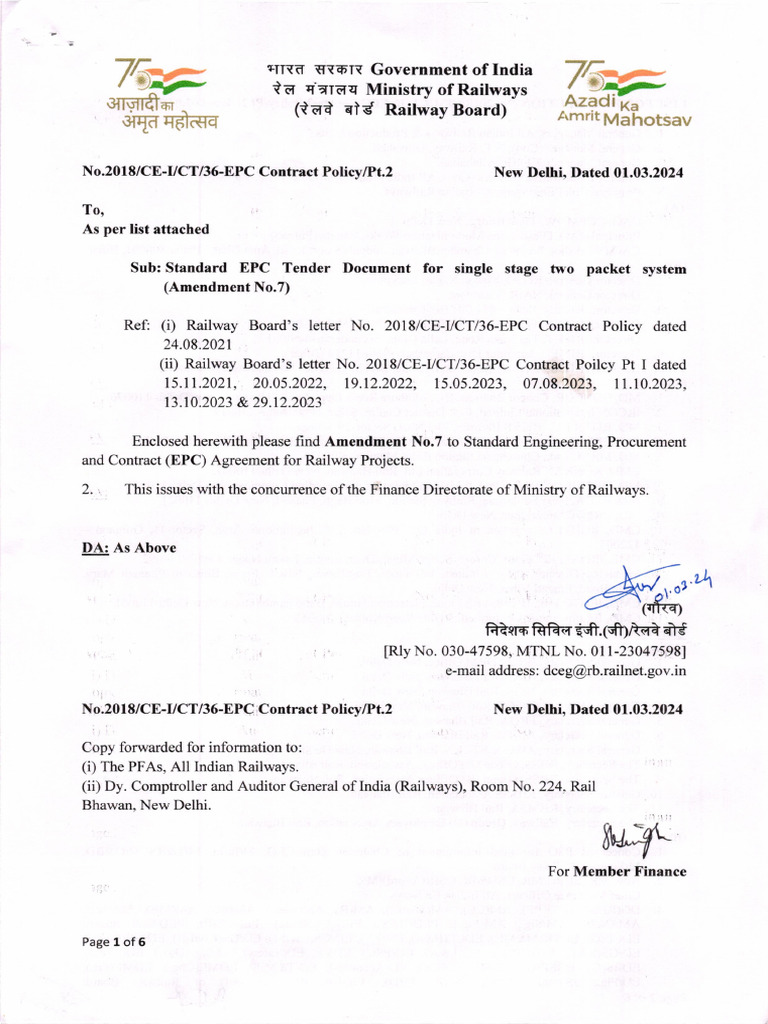 Standard EPC Tender Document For Single Stage Two Packet System ...