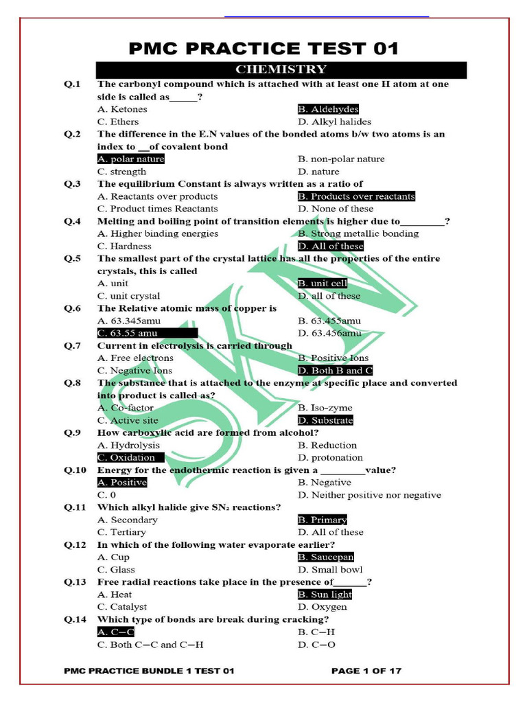 PMC Paid Practice Test 01 Bundle 1 Plspot | PDF | Business | Home & Garden