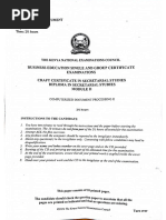 Word Processing 2005-2021 Kcse Computer Studies Practical | PDF | Software | Application Software