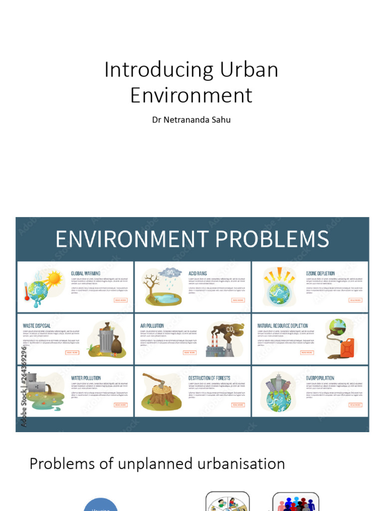Urban Environment L1 | PDF