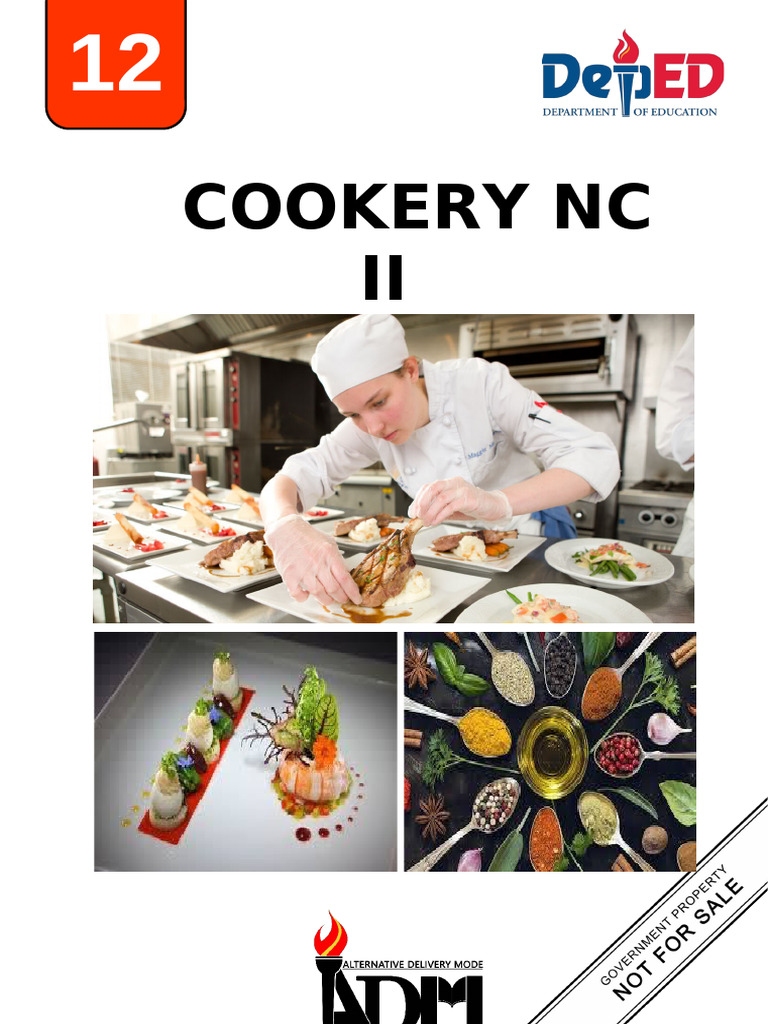 Adm TVL Cookery Module 3 | PDF