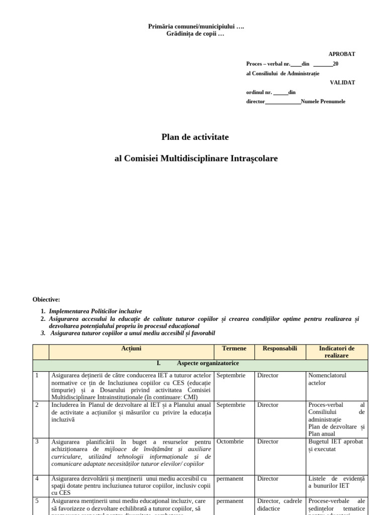 Plan Anual CMI 7k4px1 | PDF
