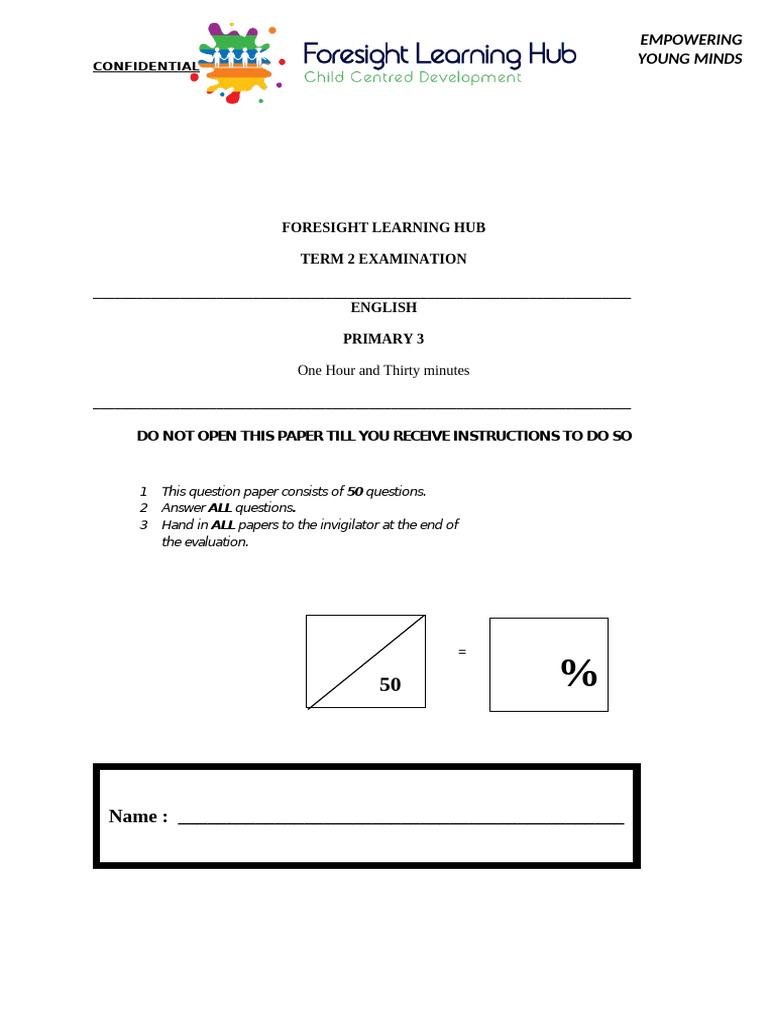 Uasa Math Year 1 | PDF