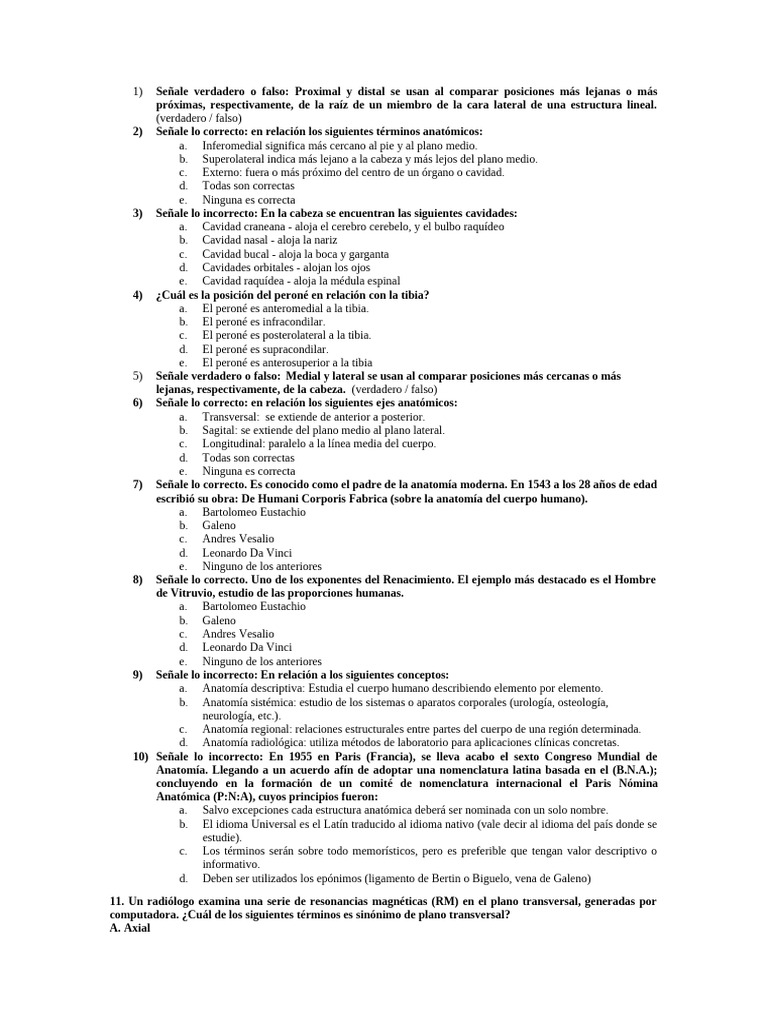 Banco de Preguntas | PDF | Digestión | Sistema digestivo humano