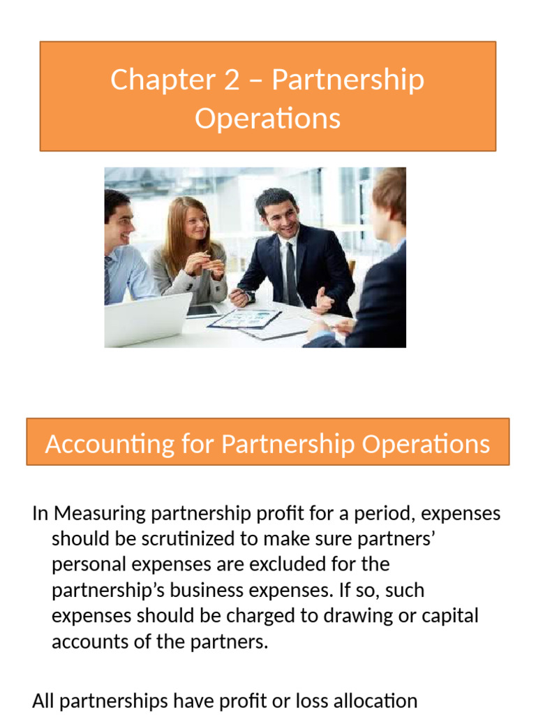 2.1.1. Partnership Operation | PDF