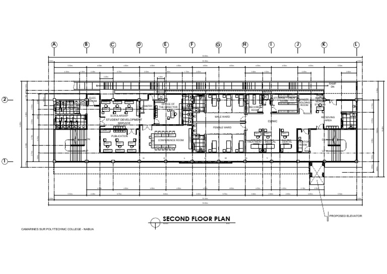Camsur Polytechnic College Plan - 2nd Floor | PDF