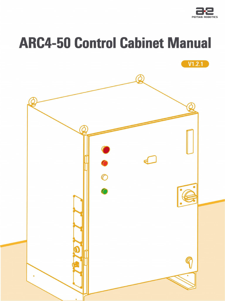 ARC4-50 Control Cabinet Manual V1.2.1 | PDF