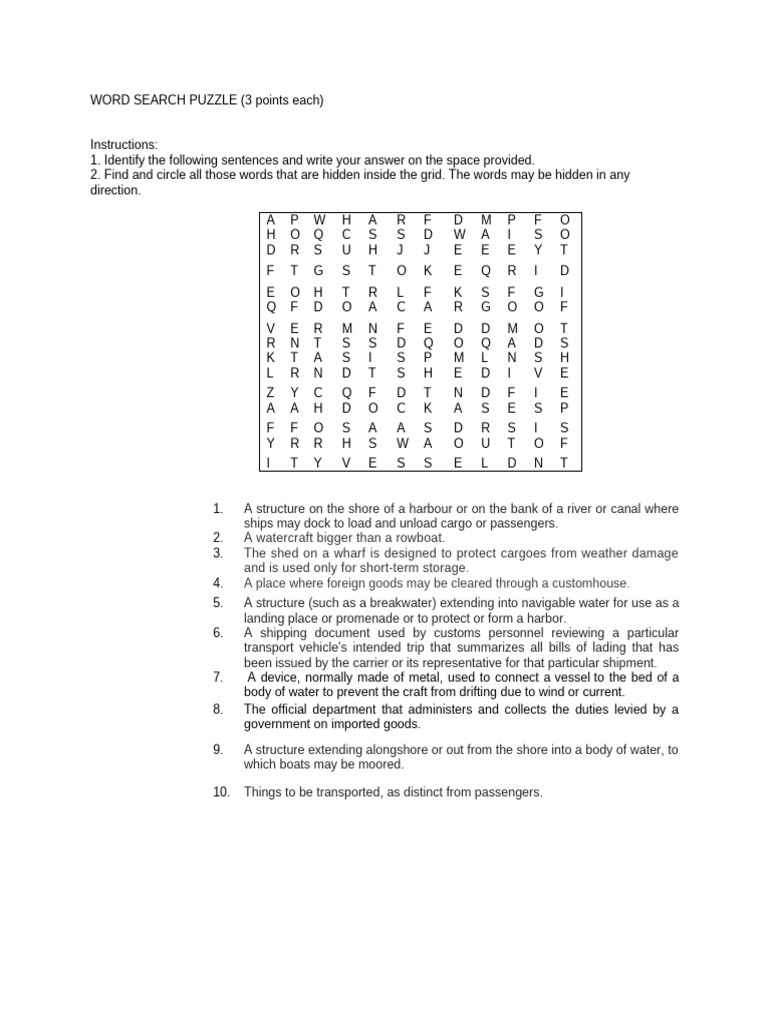 WORD SEARCH PUZZLE-CUAL02 | PDF