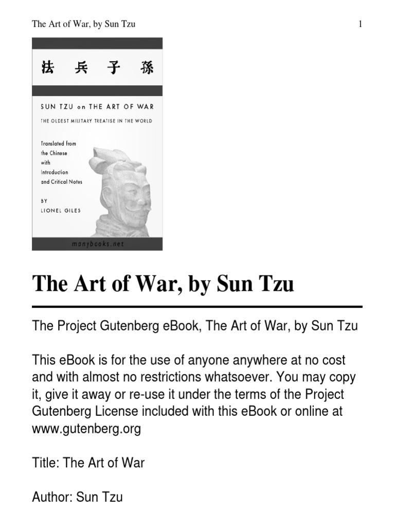 The Art of War | PDF