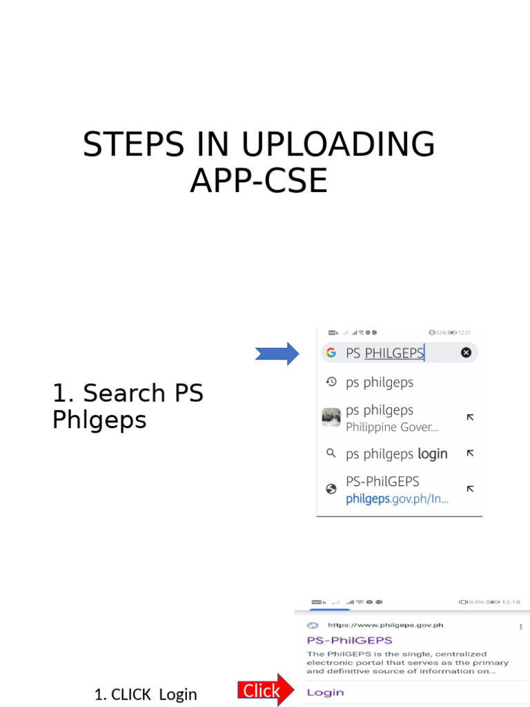 Steps to Upload App-CSE | PDF | Career & Growth