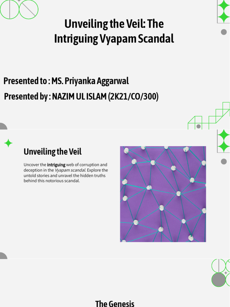 Slidesgo Unveiling the Veil the Intriguing Vyapam Scandal ...