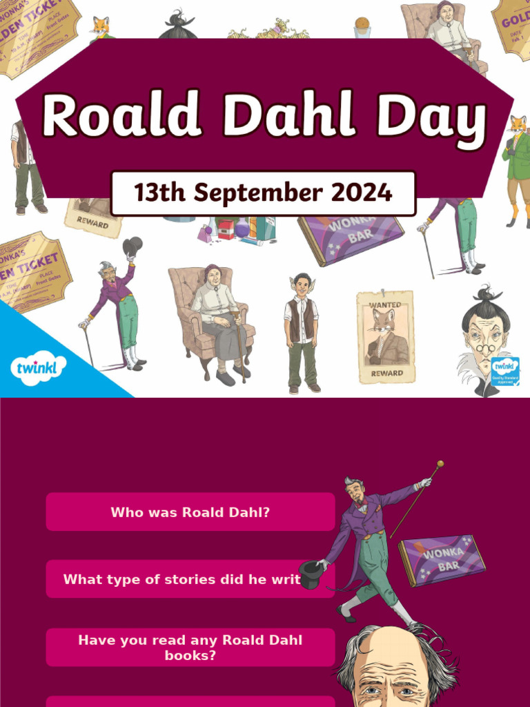t2 T 094 Roald Dahl Day Powerpoint - Ver - 18 | PDF