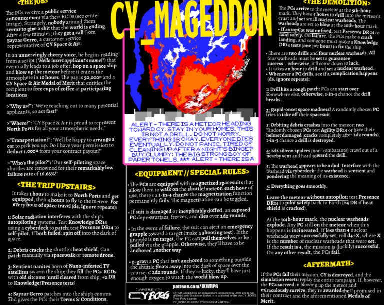 Cy Mageddon | PDF