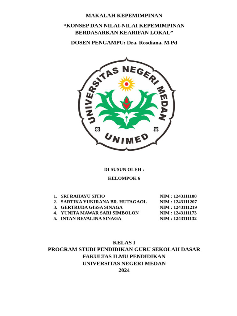 TR Kepemimpinan KLM 6 | PDF