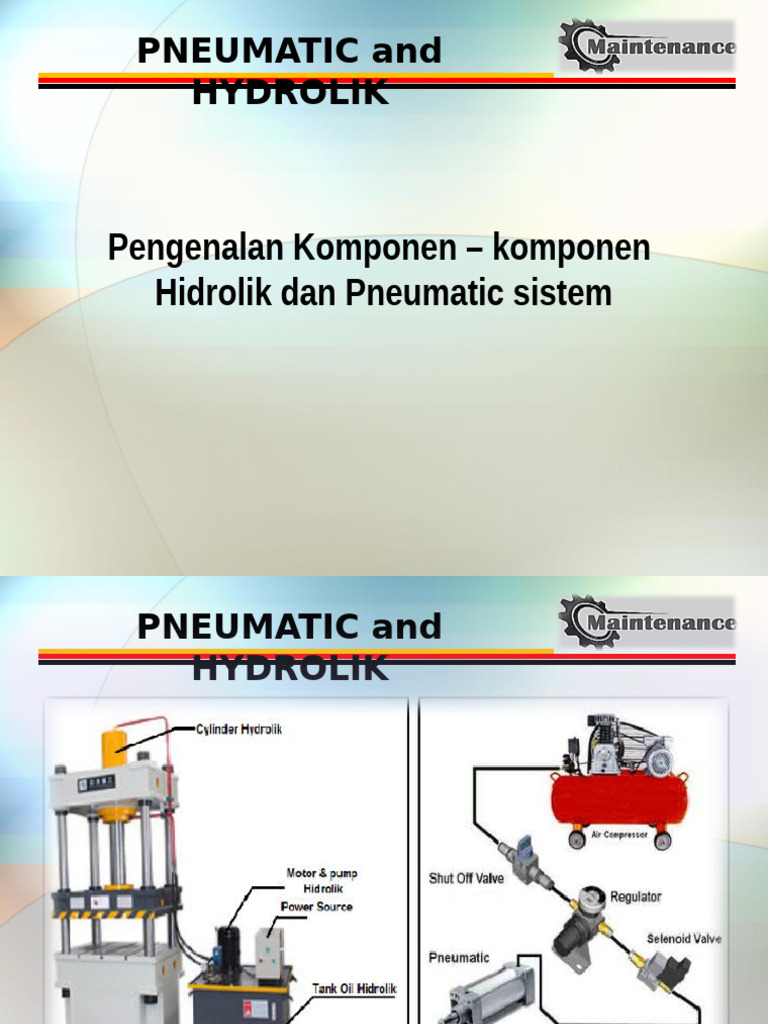 Basic - Pneumatic & Hydrolik | PDF