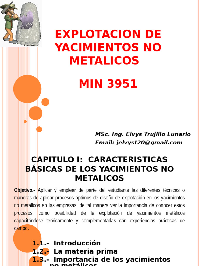 Tema 1 de No Metalicos | PDF