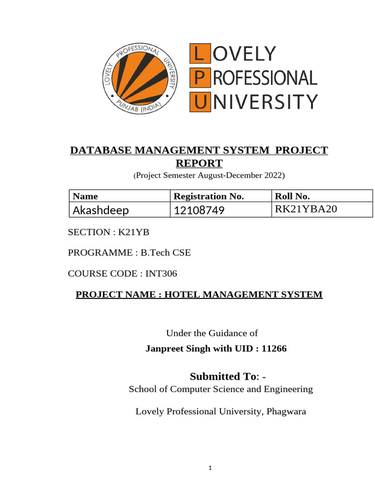 Akashdeep DBMS | PDF