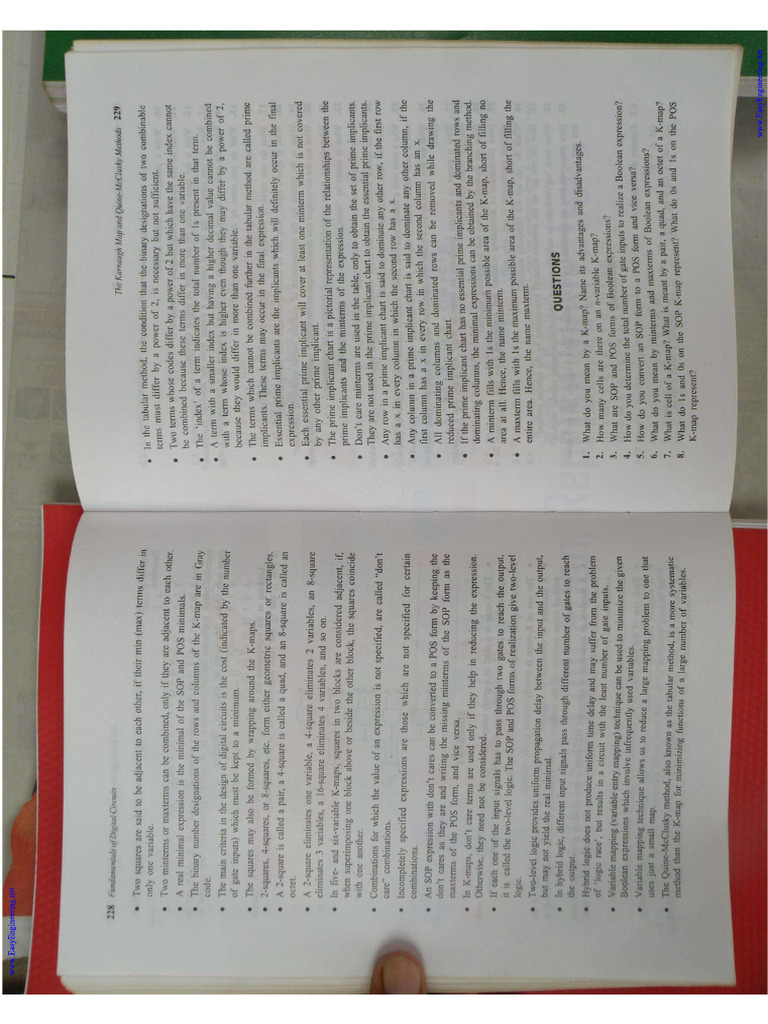 K Map Questions of DSD Book of Annad Kumar | PDF