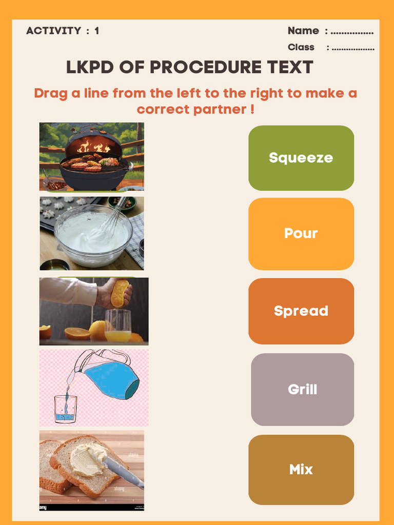 LKPD I of Procedure Text | PDF