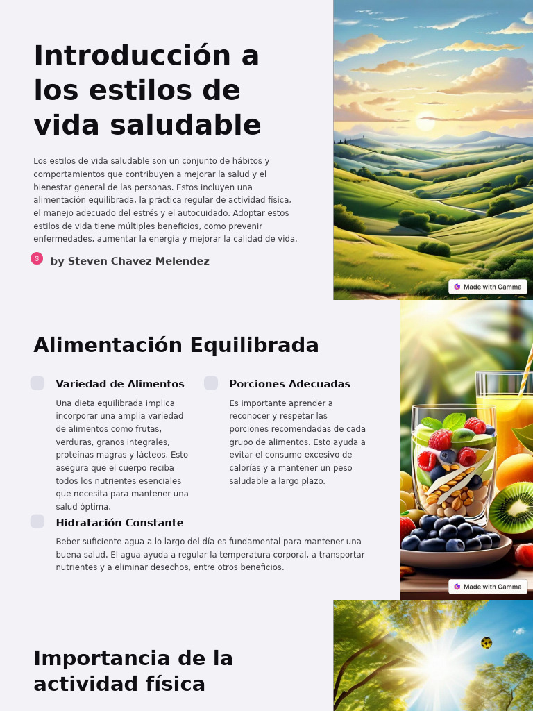 Vida saludable | PDF