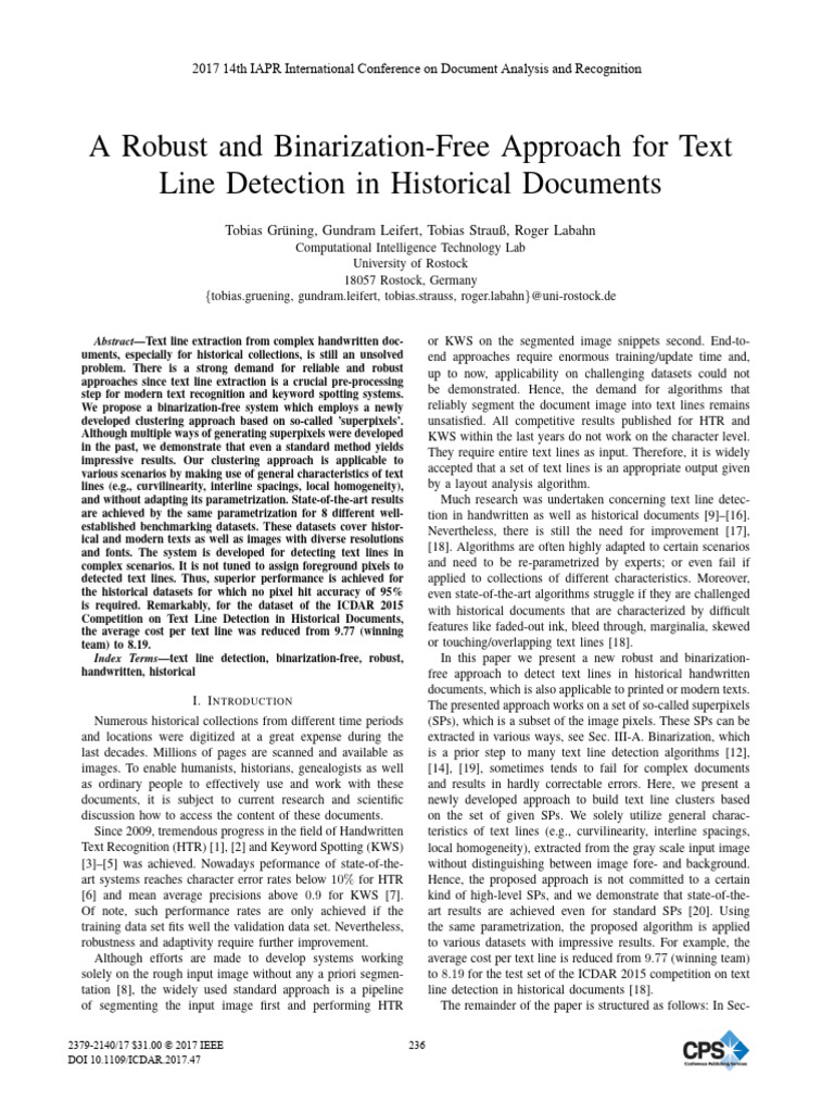 A Robust and Binarization-Free Approach For Text Line Detection in ...
