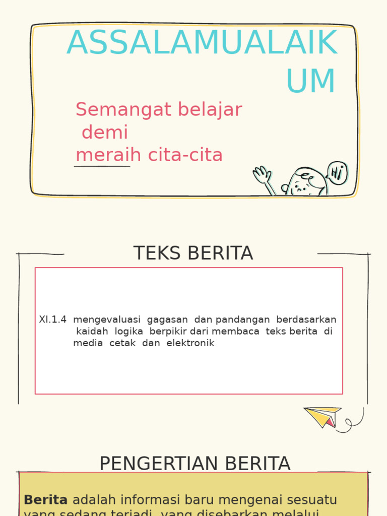PPT TEKS BERITA | PDF