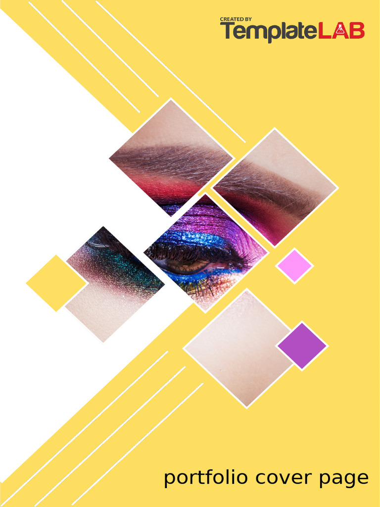 Portfolio Cover Page Template | PDF