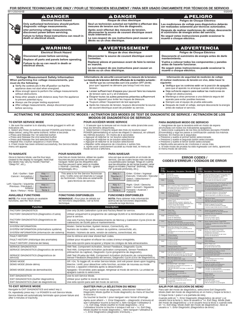 Wiring Diagram w11250101 Revb | PDF