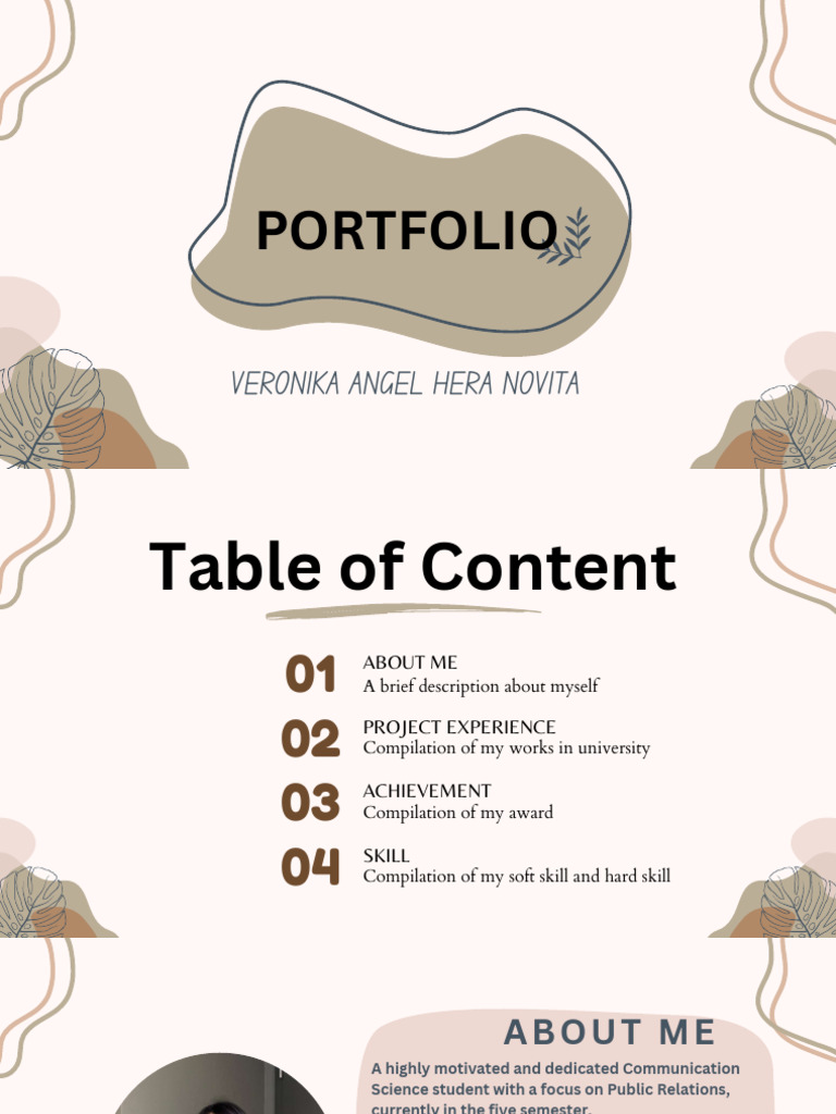 Portfolio - Veronika Angel Hera Novita (1) - Veronica Angel | PDF