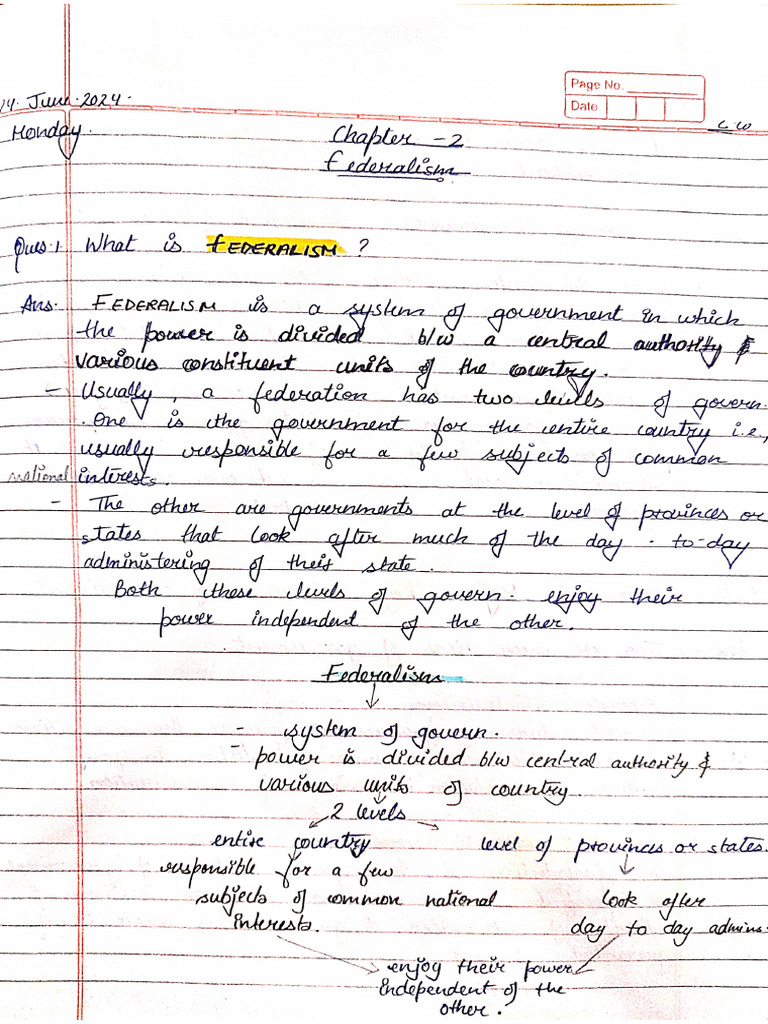 Notes Class 10 | PDF