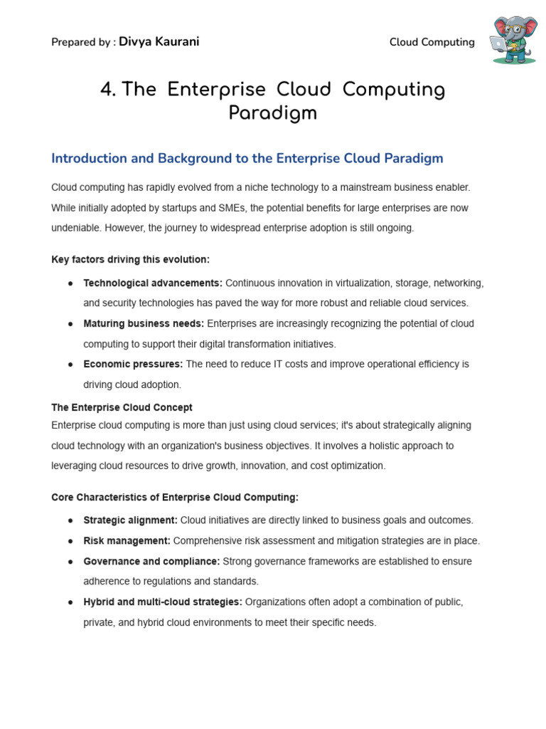 Cloud Computing - 4 | PDF