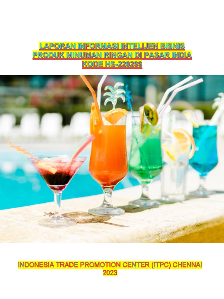 Research Market Intelligence Soft Drink in India Market - LAPORAN INFORMASI INTELIJEN BISNIS ...