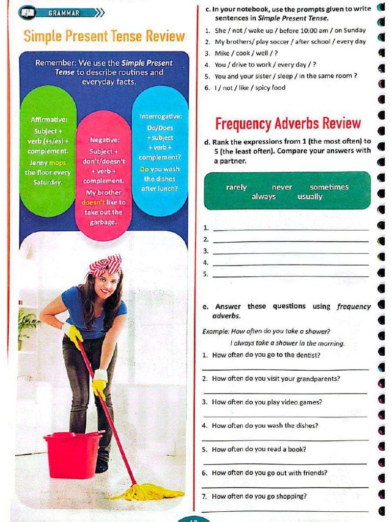 Lesson 1 Grammar Simple Present Pdf