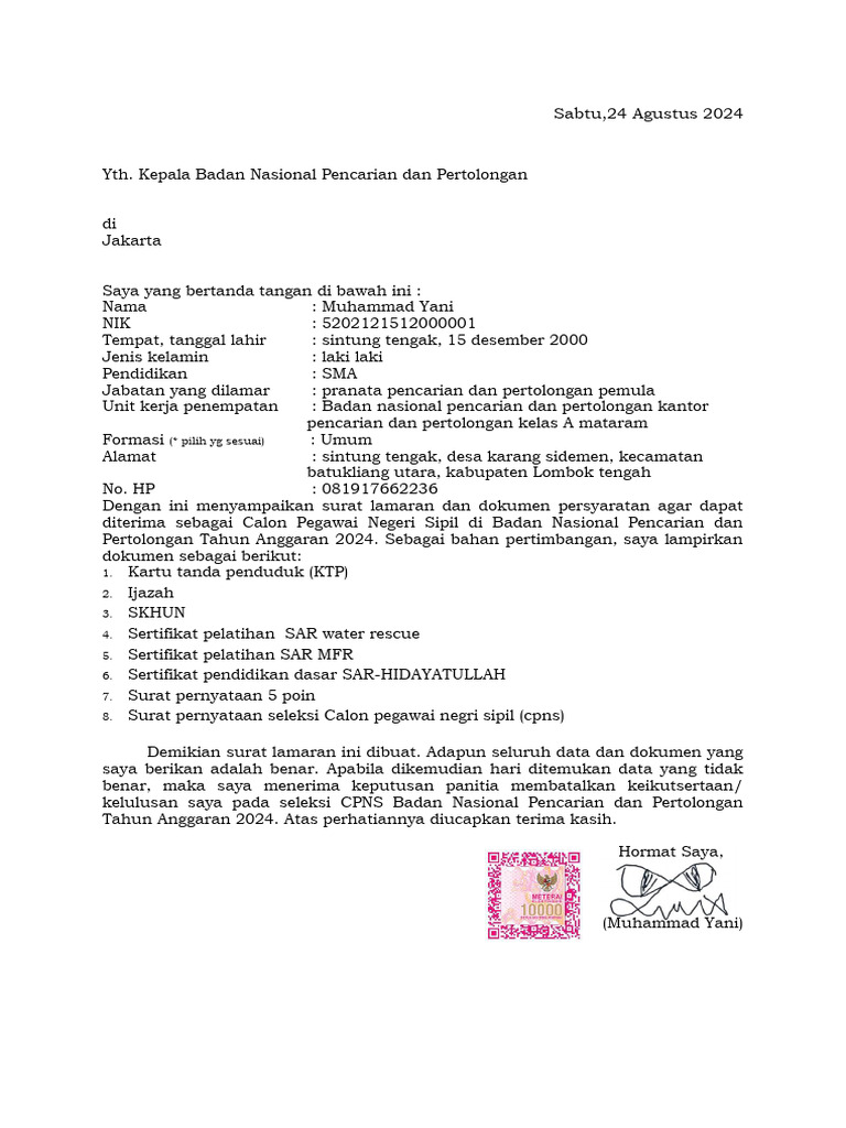 lampiran 1 final | PDF