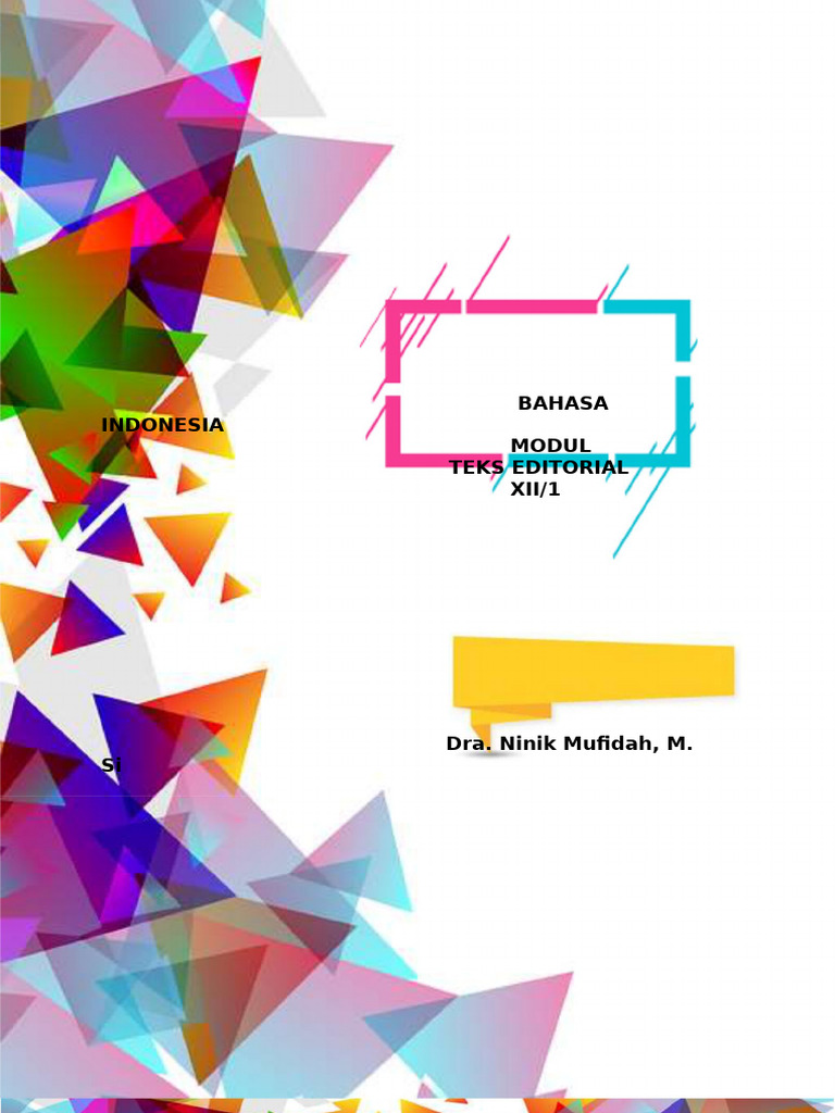 Modul Teks Editorial | PDF