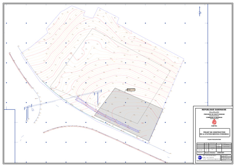 A0 Plan Definitif D'occupation | PDF