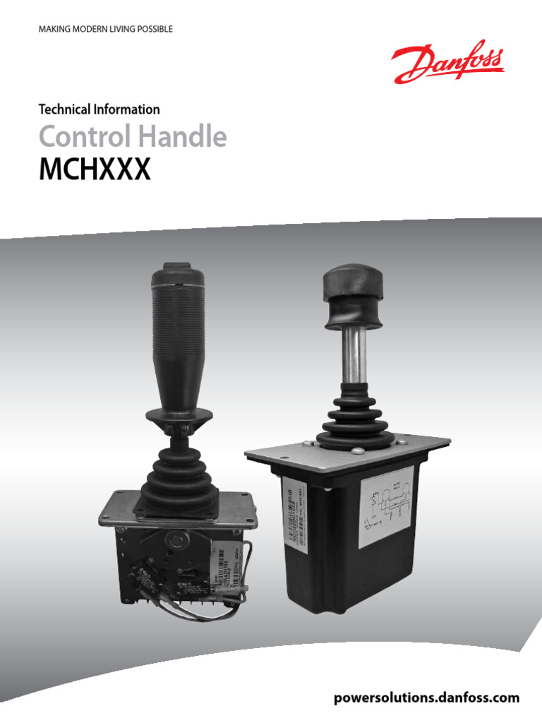 Danfoss Joystick MCHXXX ENG | PDF