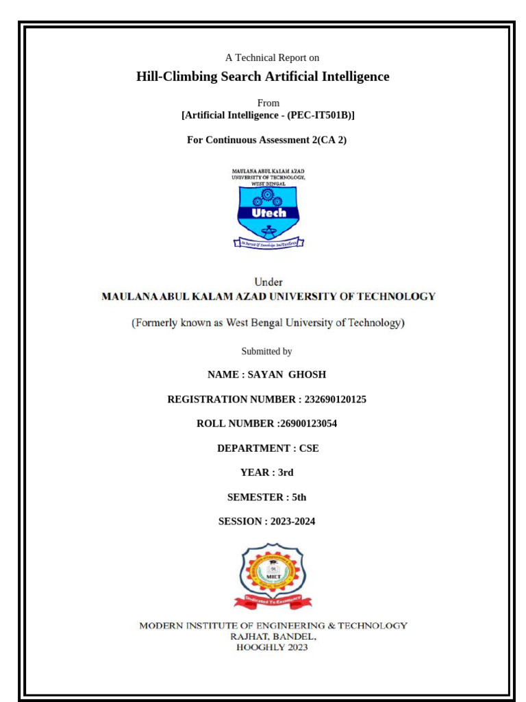 Sayan Ghosh AI | PDF | Mathematical Optimization | Computers