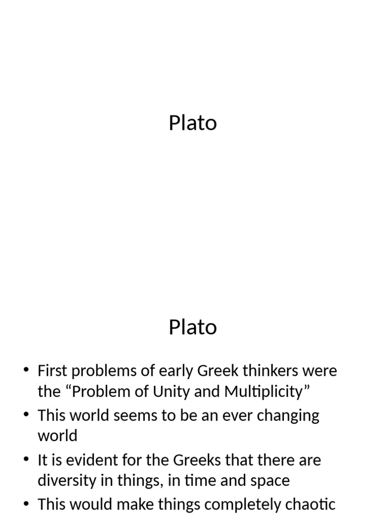 Plato | PDF
