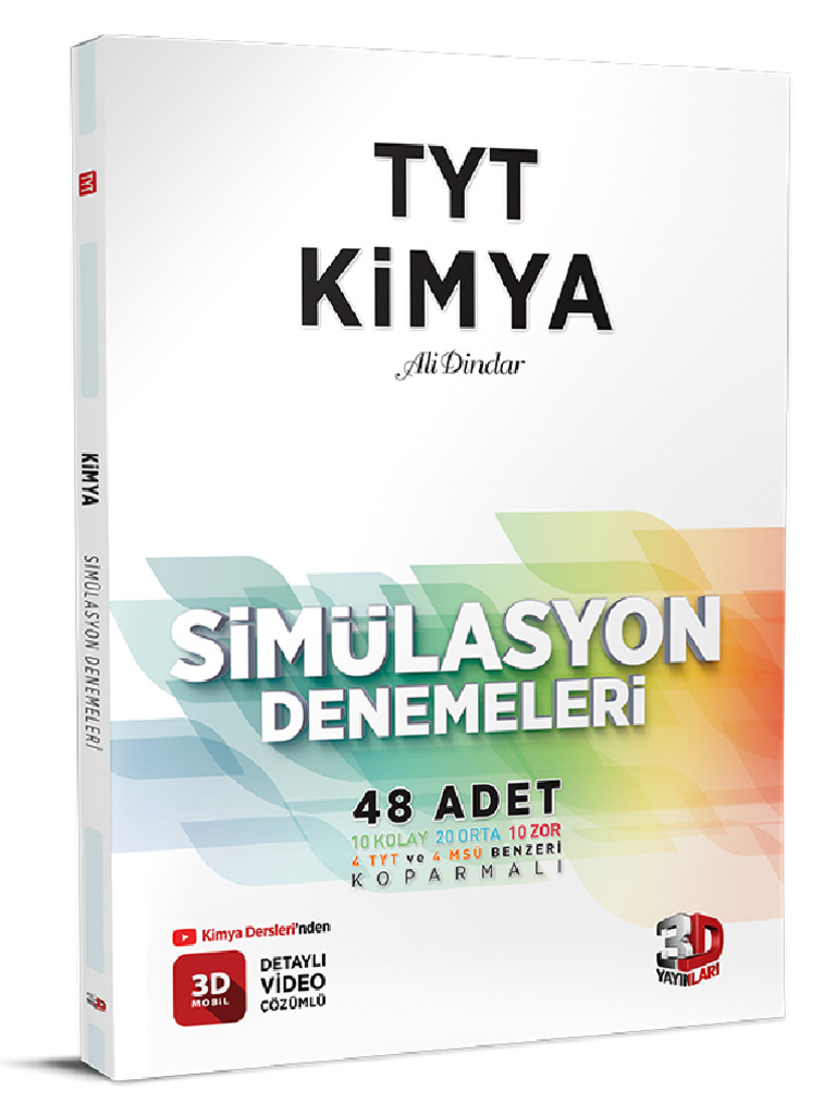 3D TYT Kimya Deneme | PDF