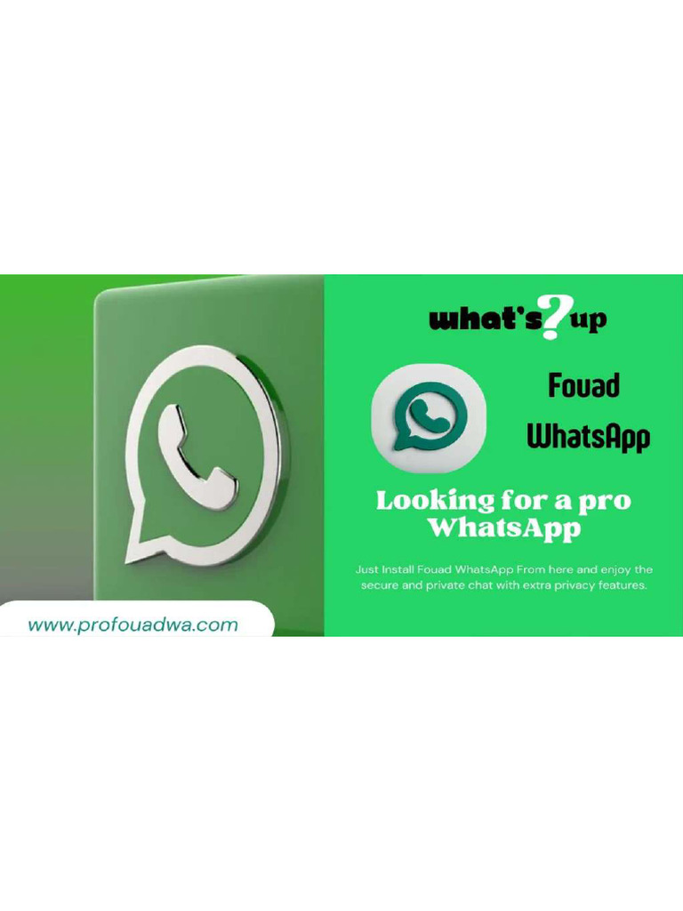 Fouad WhatsApp | PDF