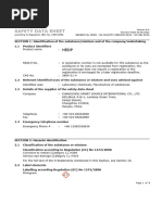 Trilon M Liquid English v8.0 | PDF | Dangerous Goods | Occupational ...