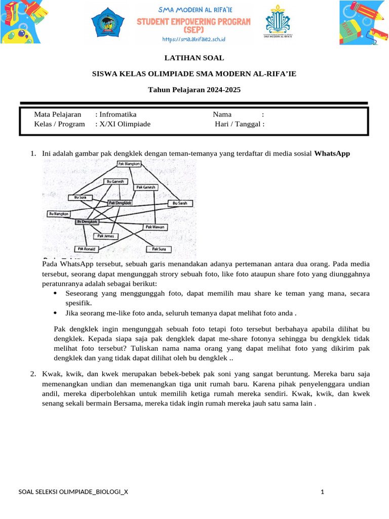 Soal Materi Graf | PDF