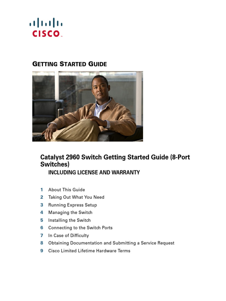 Cisco Ws 2960 8 Port Quick Start Guide | PDF