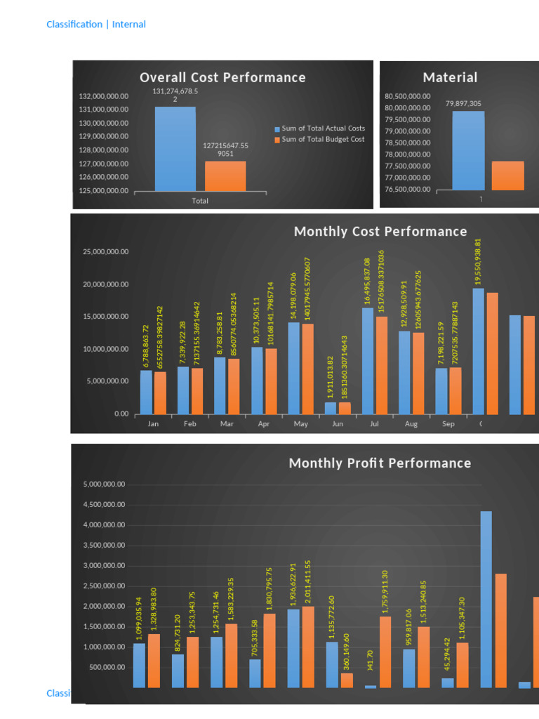 11-Cost Control Summary Reports | PDF