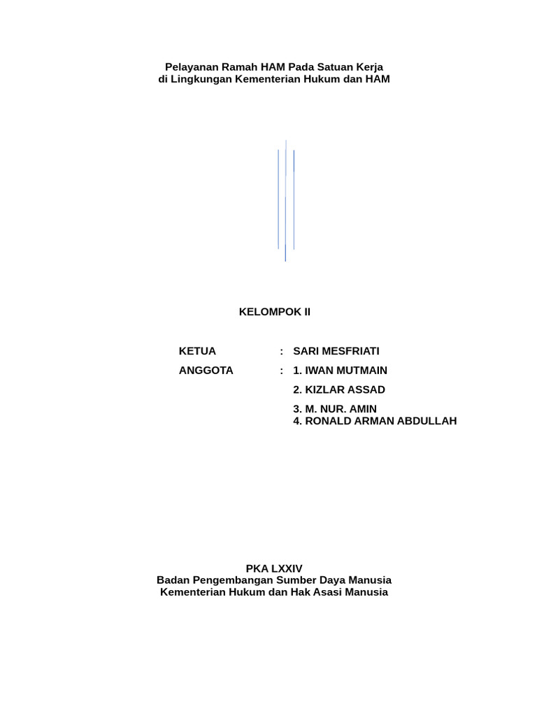 KLP.2 PELAYANAN RAMAH HAM - Fix | PDF | Indonesia