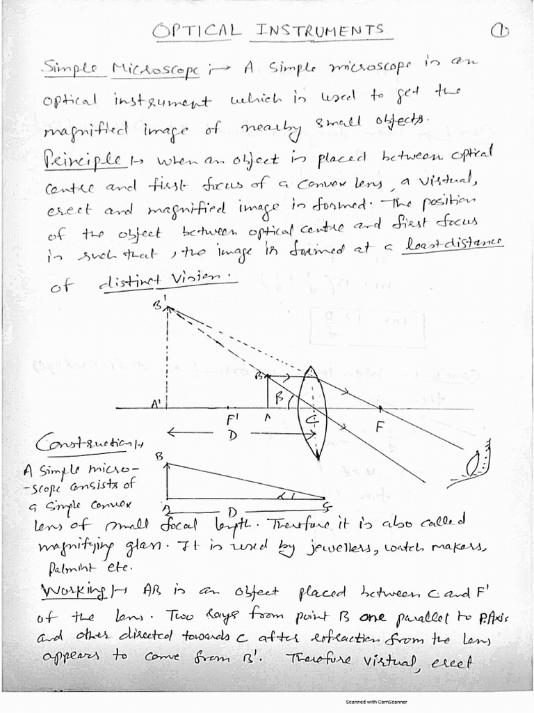 Optical Instruments PDF | PDF