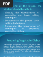 14 Basic Cuts of Vegetables With Sizes | PDF | Cookware And Bakeware | Home