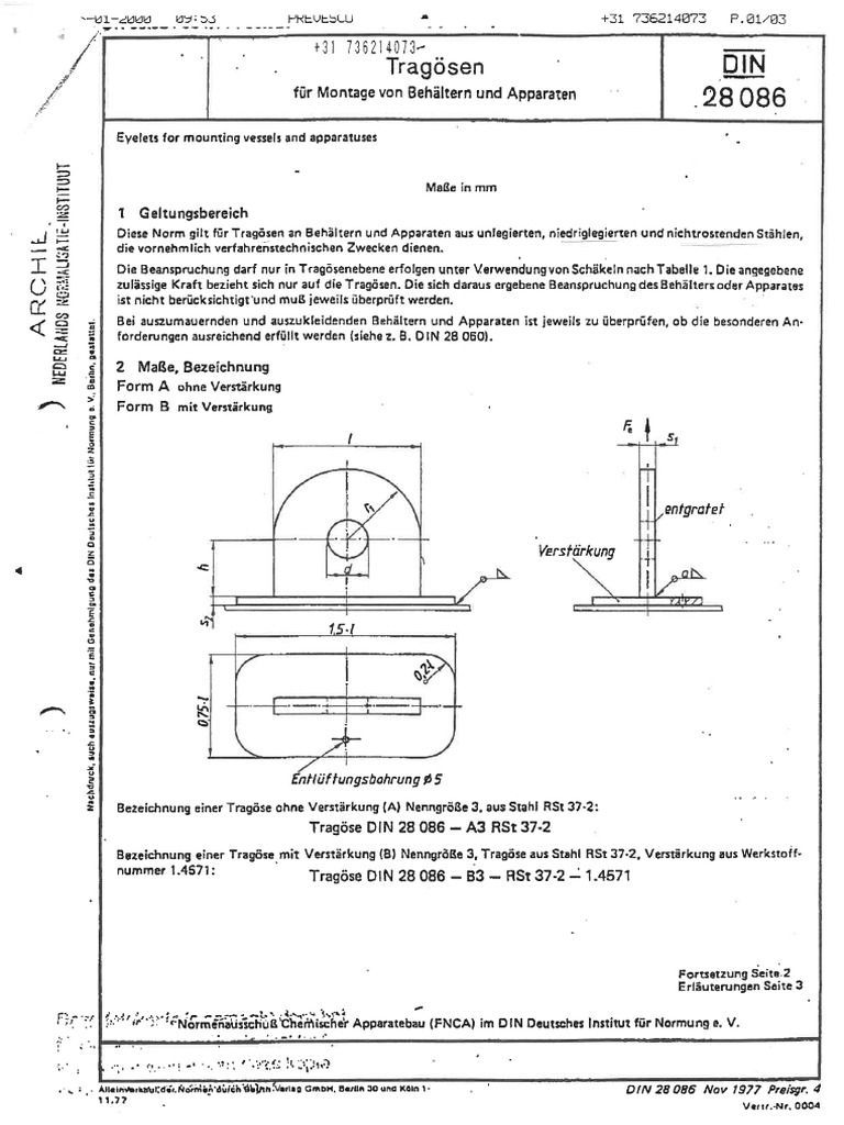 DIN 28086 Hijsogen | PDF